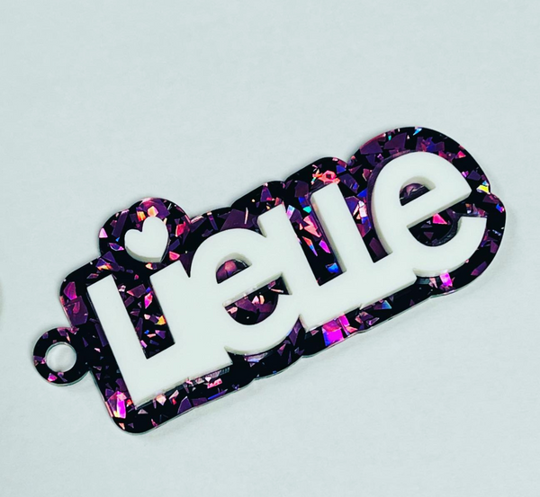 Acrylic Key Chain - 2 layer – Puttart.com